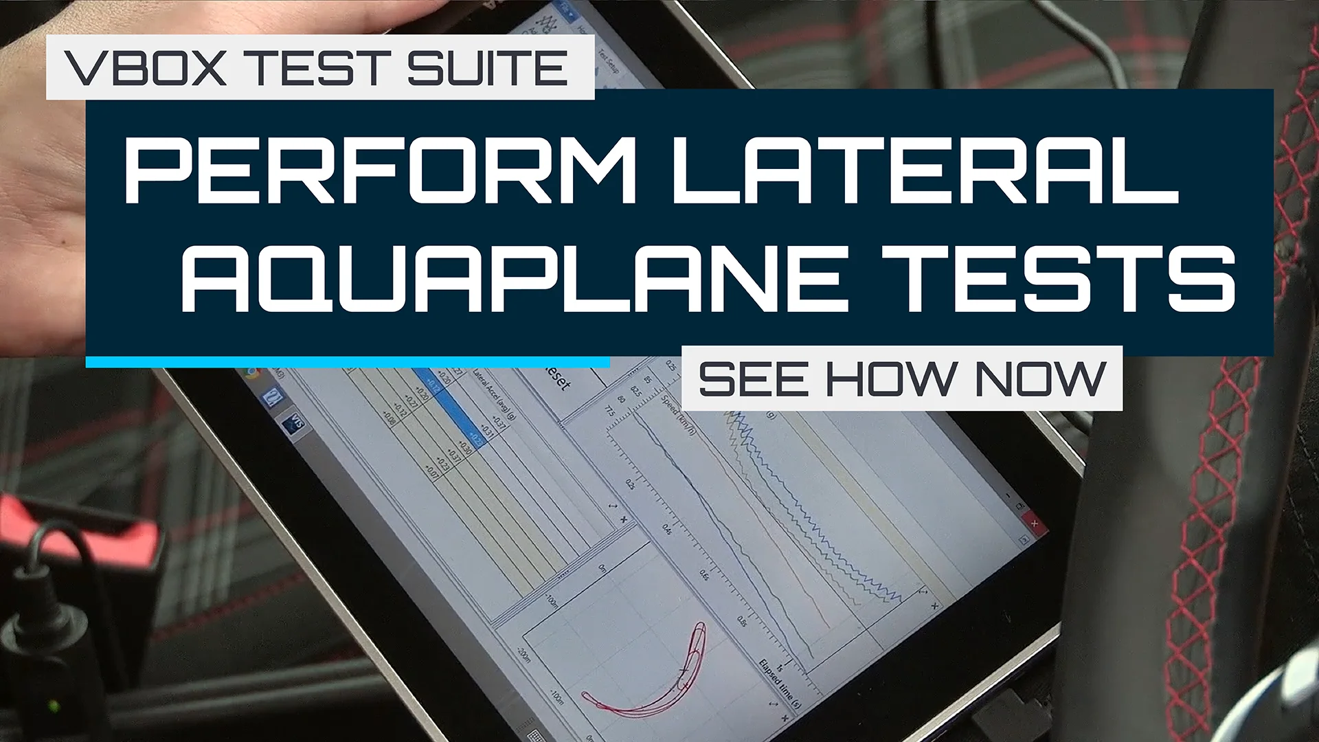 VBOX Test Suite - Dedicated lateral aquaplane plugin on Vimeo