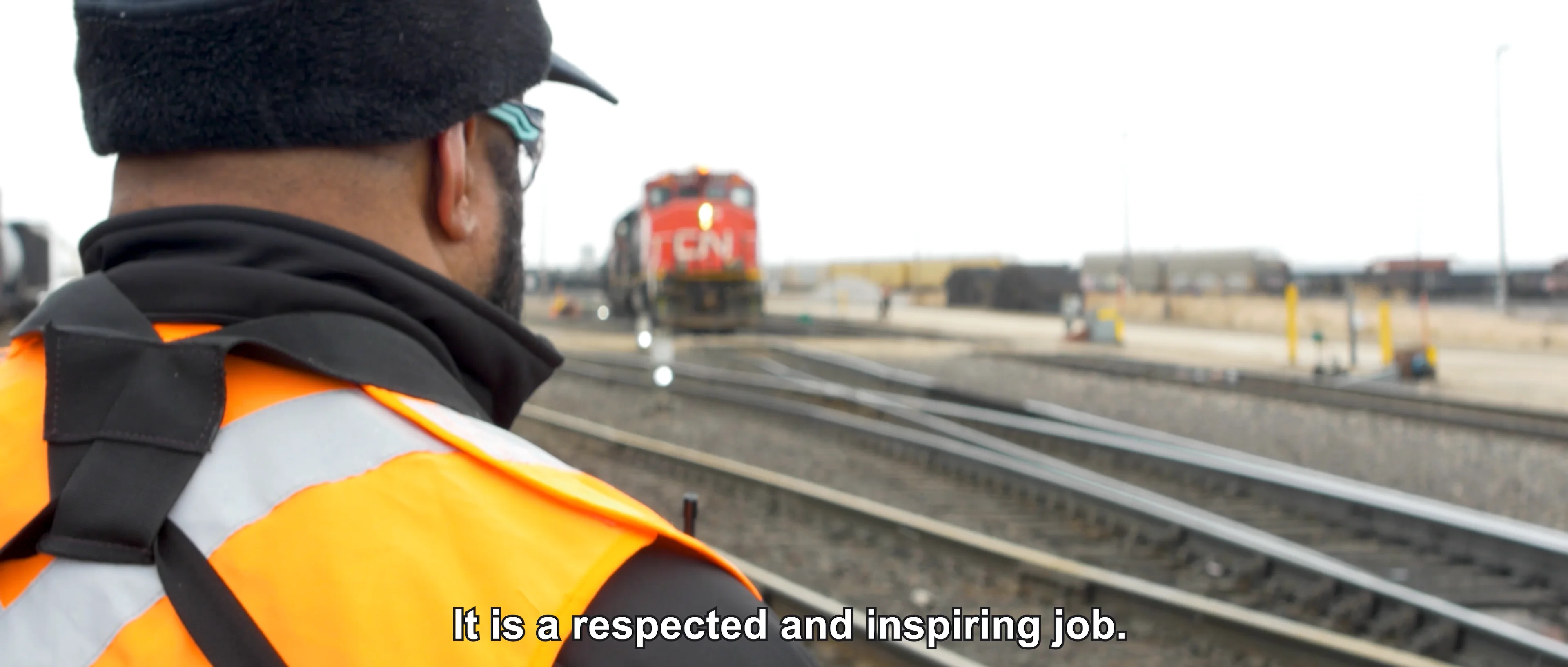 Drummond Lyons - A Day in the Life of a Train Conductor at CN