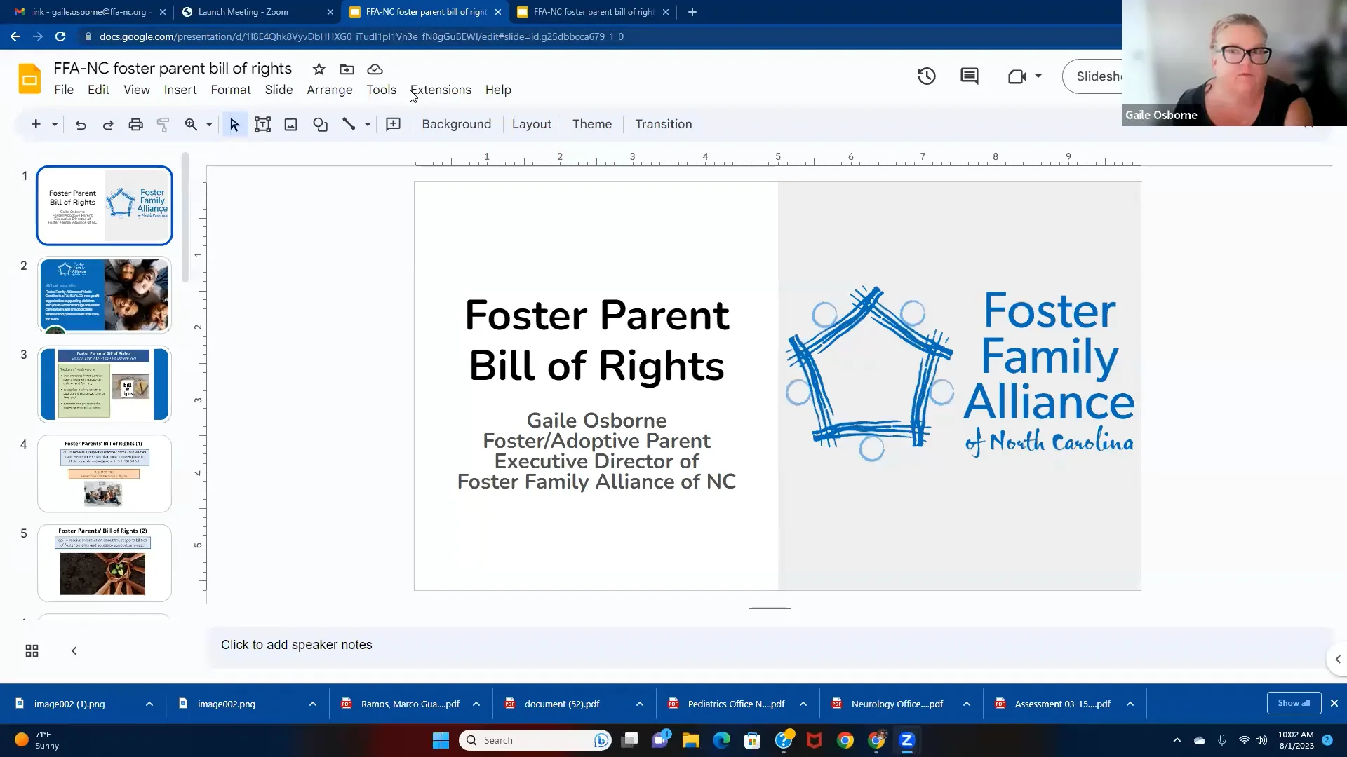 Foster Parent Bill of Rights