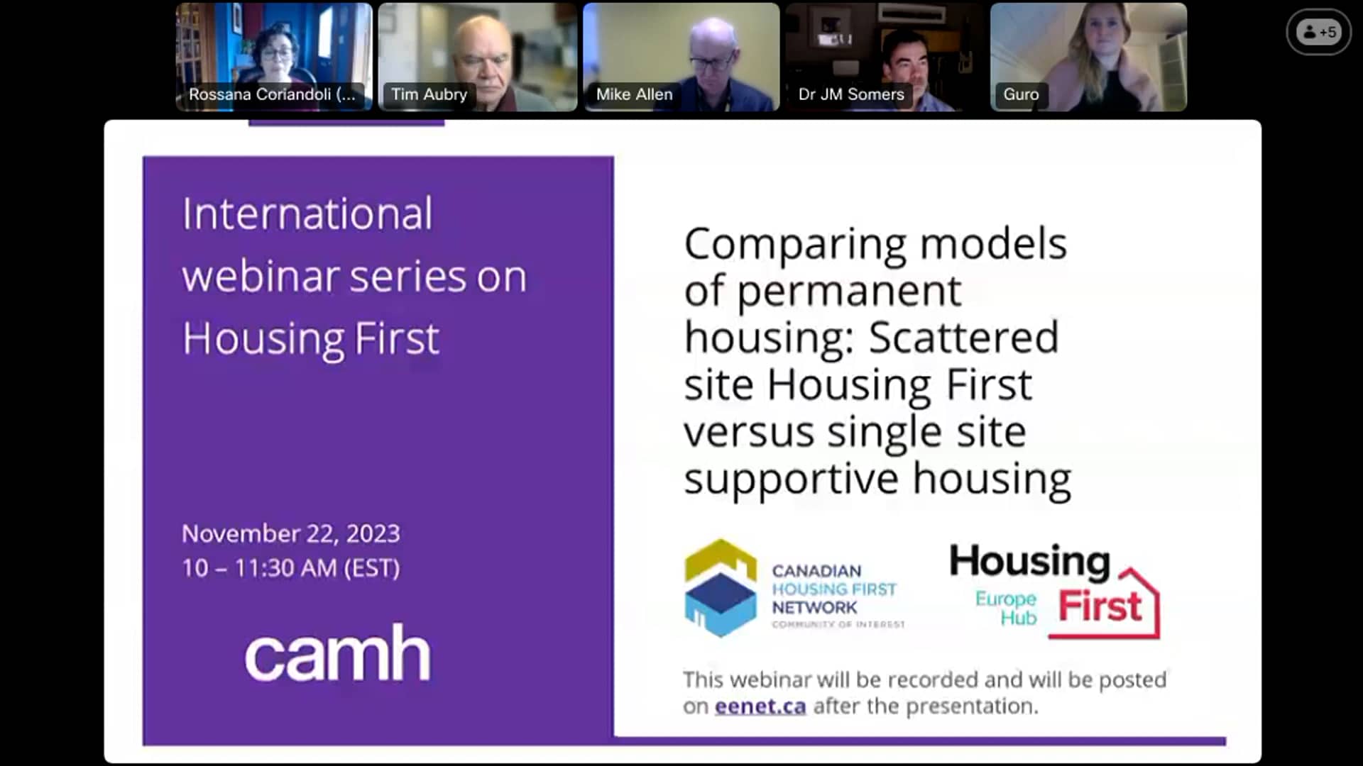 Comparing models of permanent housing Scattered site Housing First ...