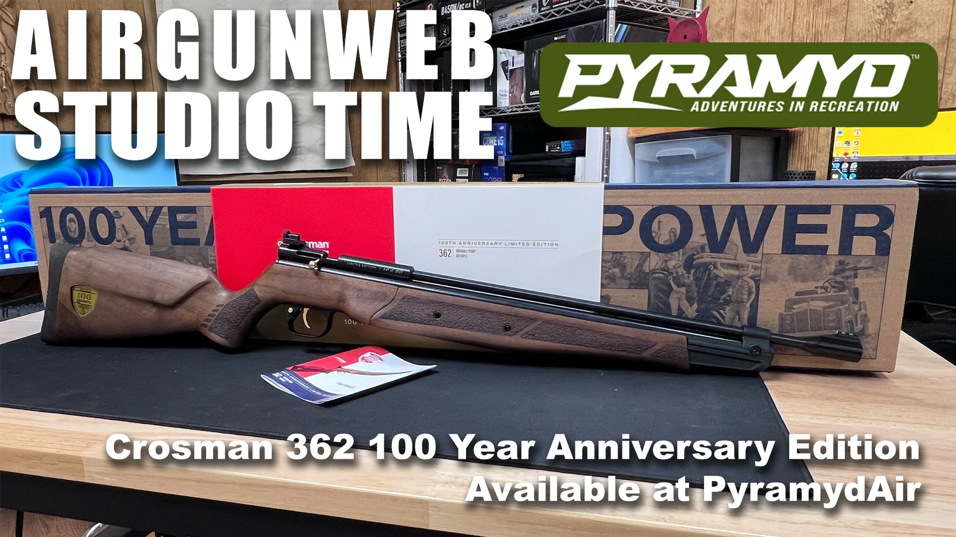Modern Airgunner - Crosman 362 100 Year Anniversary Edition Unboxing ...