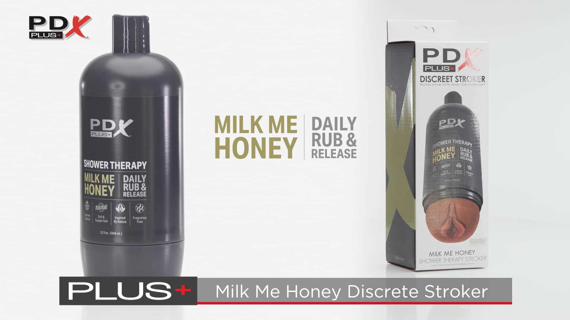 PDX Plus Milk Me Honey Shower Therapy Stroker on Vimeo