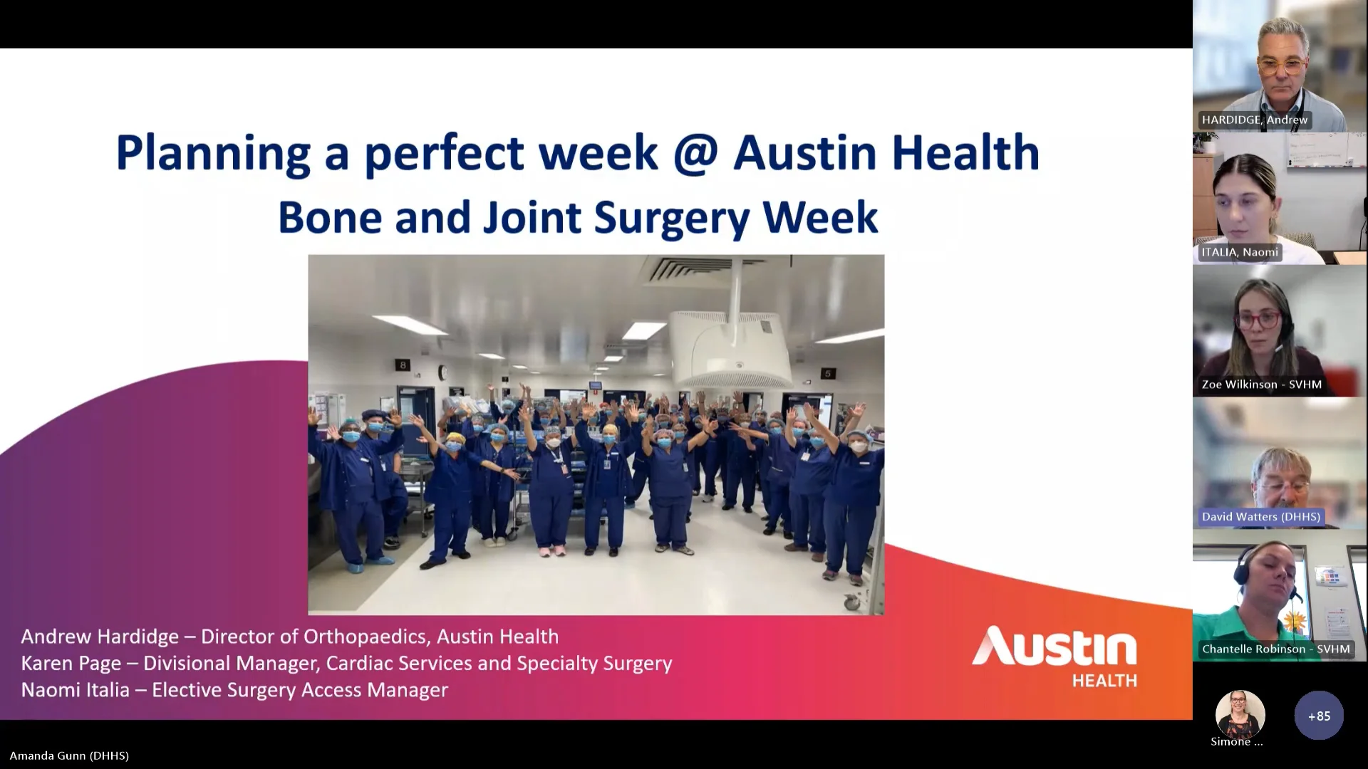Improving theatre utilisation| Webinar 2: Planning a perfect week ...
