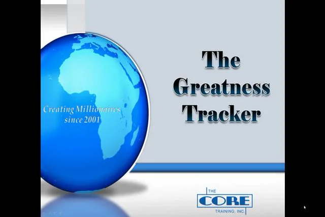 The Greatness Tracker on Vimeo