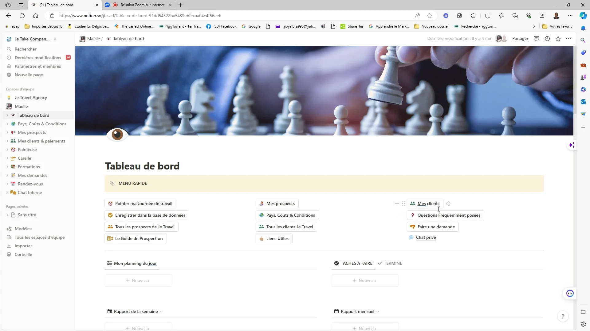 Tableau de bord MAJ on Vimeo