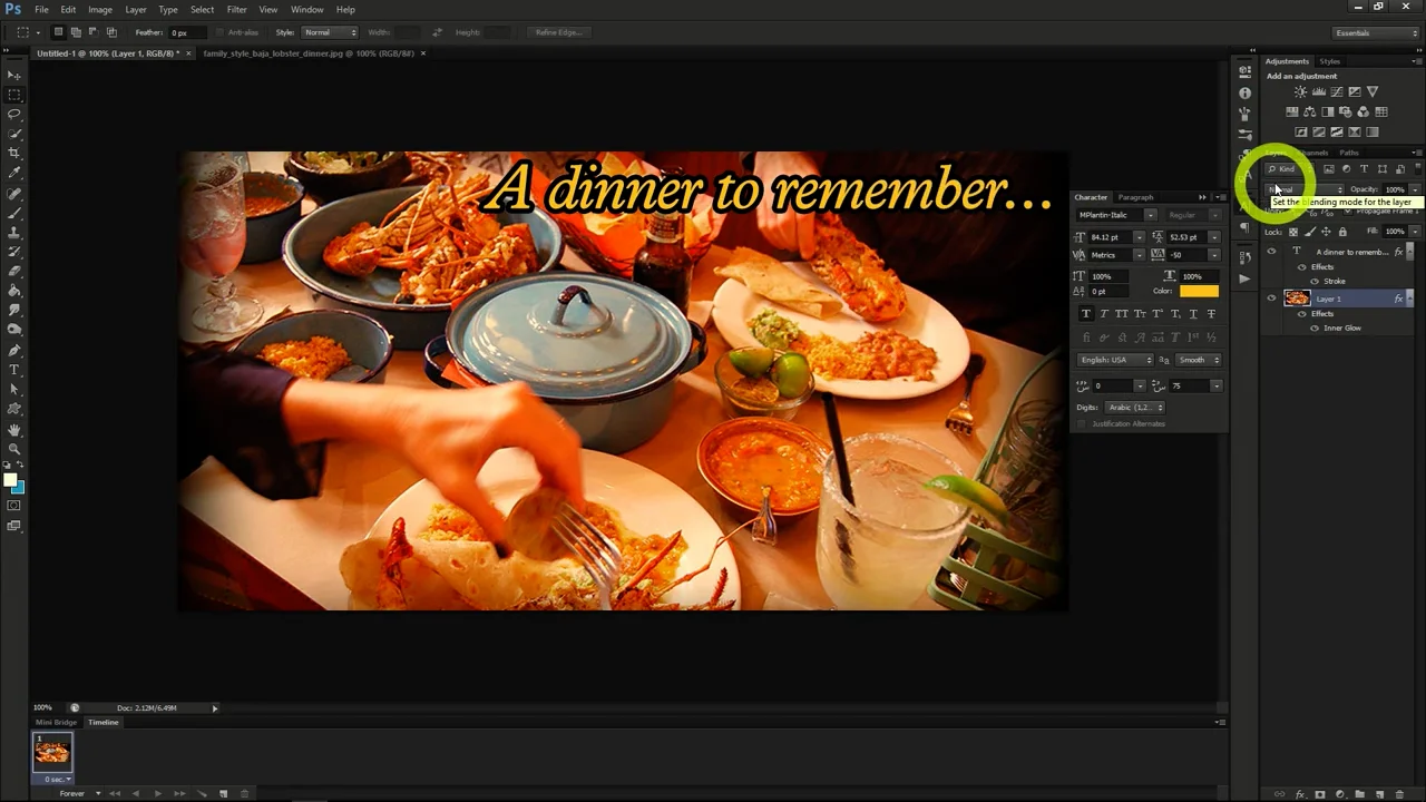 06_PS_Photoshop Project 3 Design A Facebook Advertisement on Vimeo