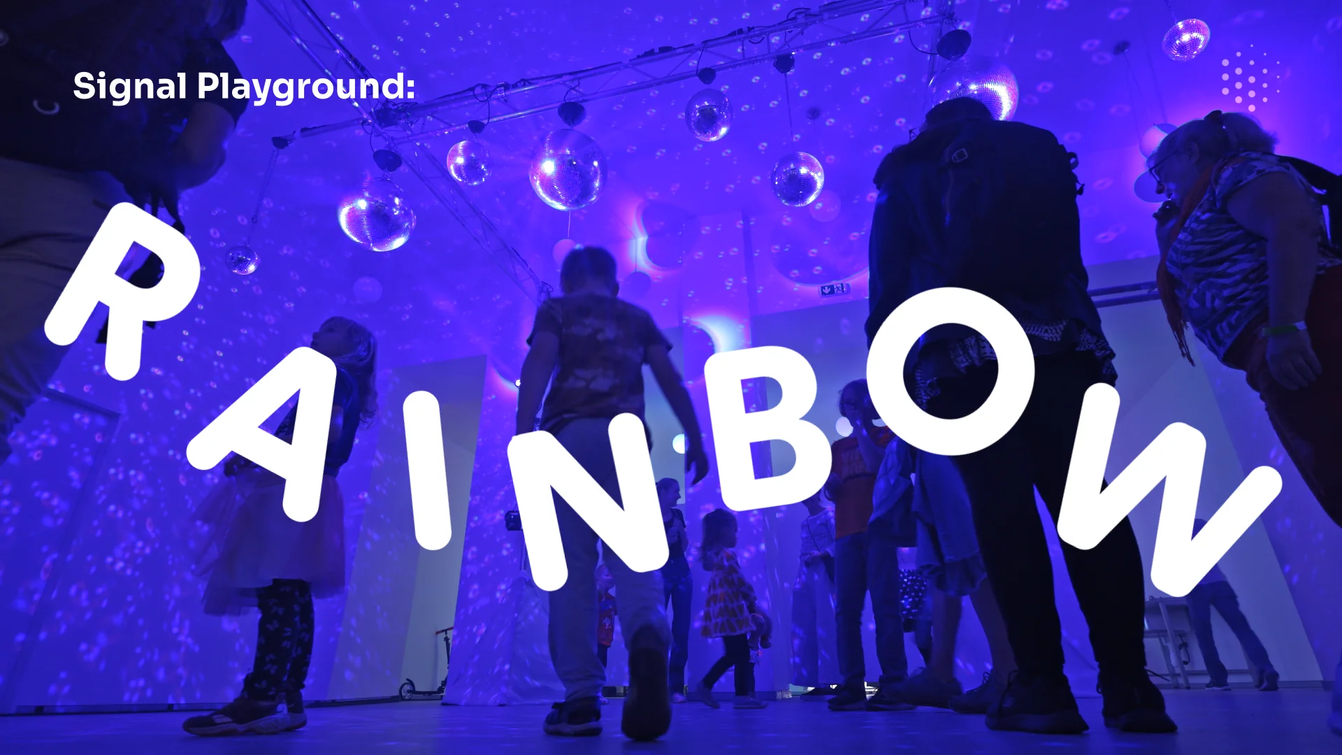 Signal Playground: Rainbow, Prague 2023, interactive exhibition, short ...