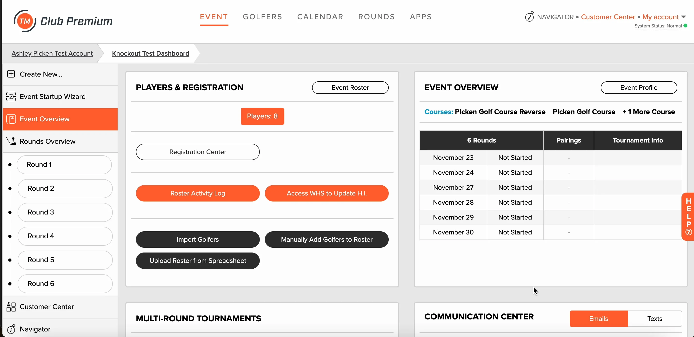 Pairs Knockout Set Up on Vimeo