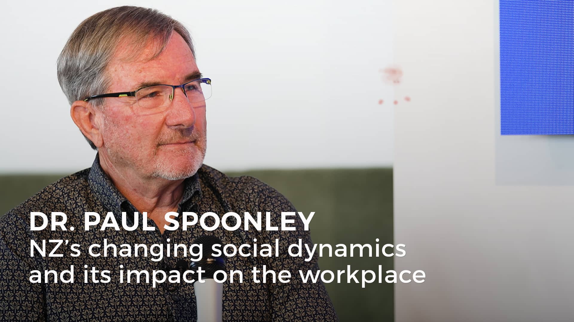 Dr Paul Spoonley on the changing social dynamics of NZ and its impact ...