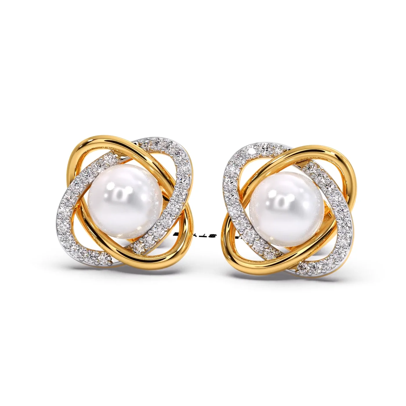 Zoey Pearl Stud Earrings (ER-521) on Vimeo