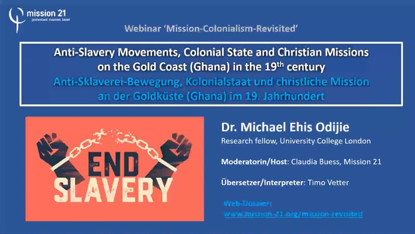 Mission - Colonialism Revisited - Mission 21