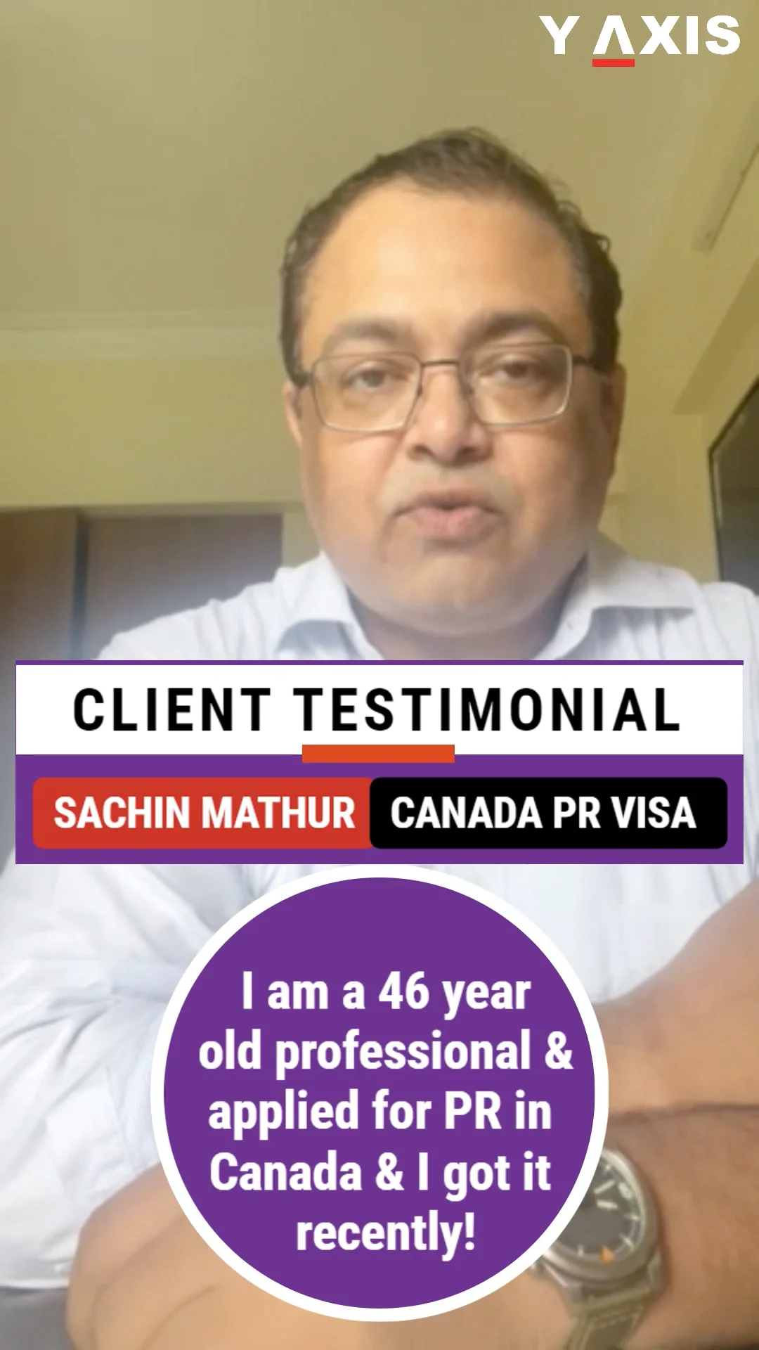 Testimonial - Sachin Mathur - Canada PR Visa on Vimeo