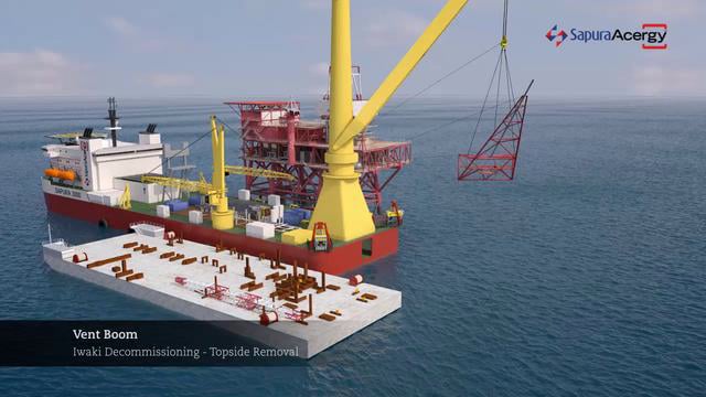 VIDEO: Iwaki Platform Decommissioning Project (Japan) - Offshore Energy