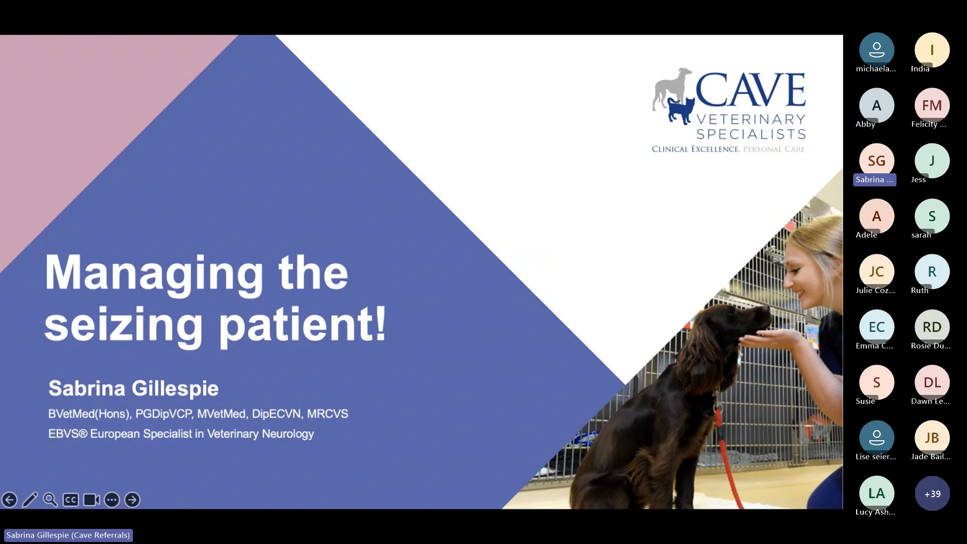 Nurse Club webinar - Emergency treatment of seizures in dogs and cats