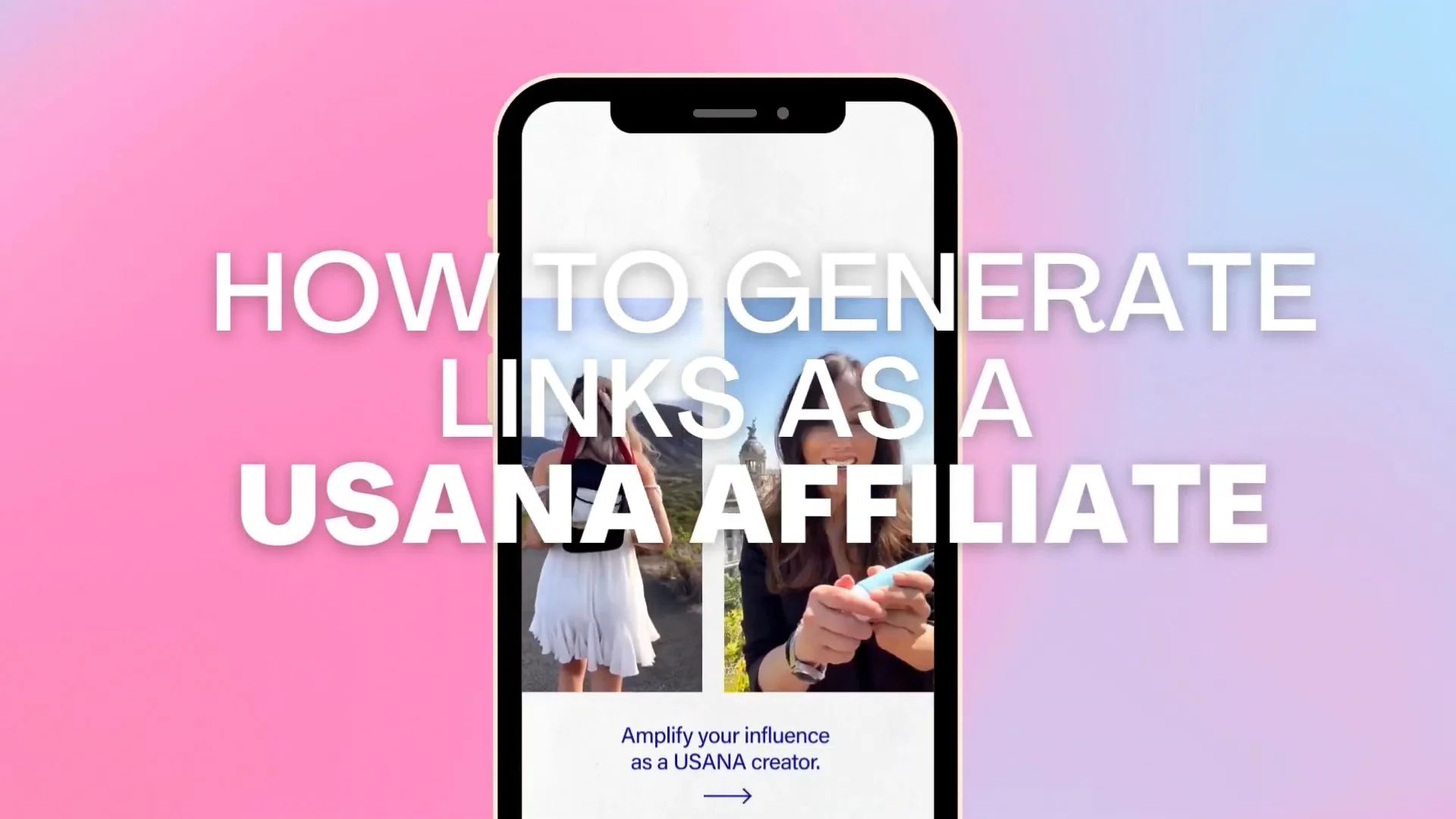 How to Generate Links USANA Affiliate Program on Vimeo