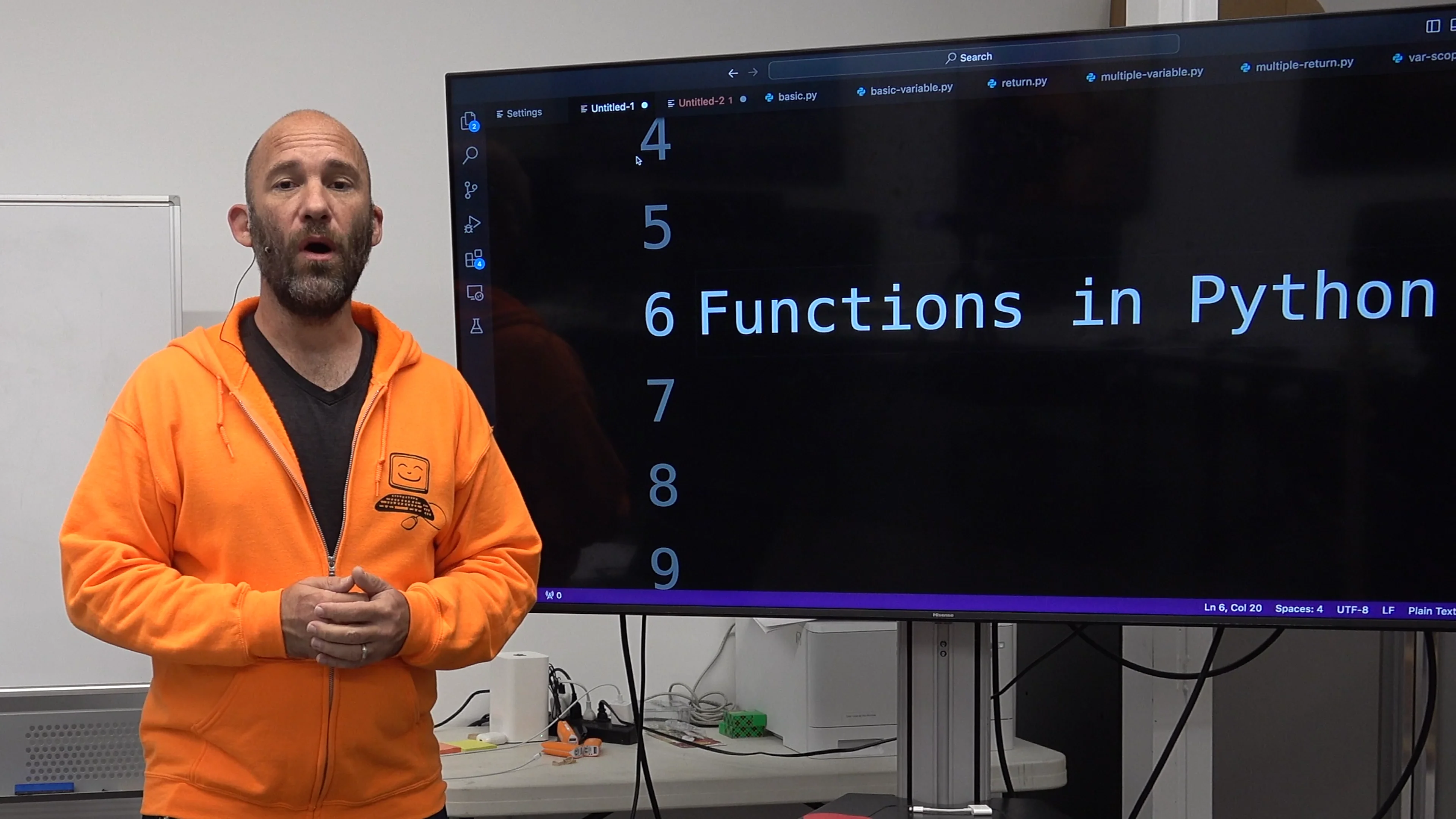 Write Functions in Python (Python Part 10) on Vimeo