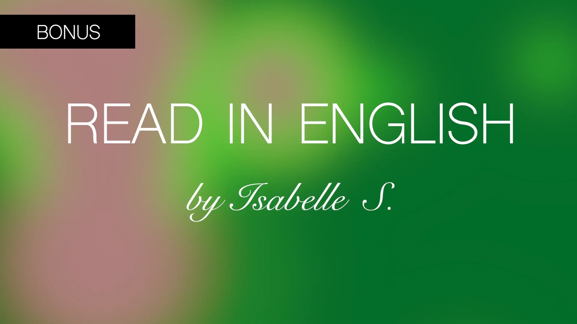 Niveau 2 - bonus on Vimeo