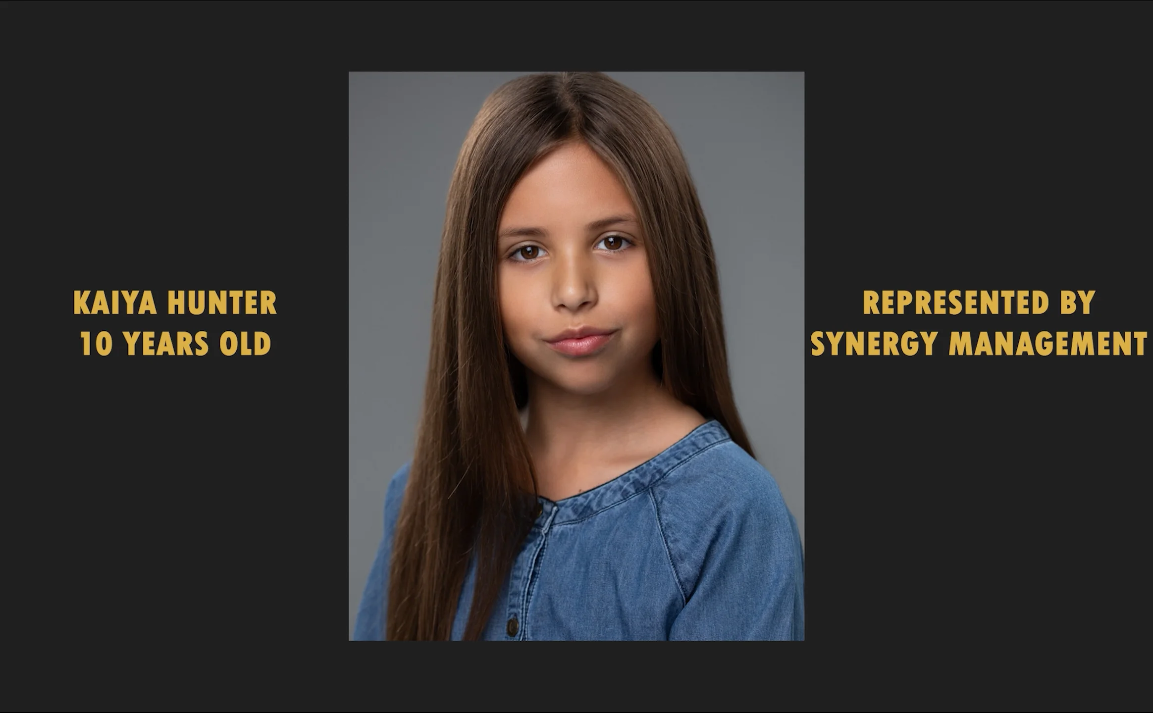 Kaiya Hunter - scene reel on Vimeo