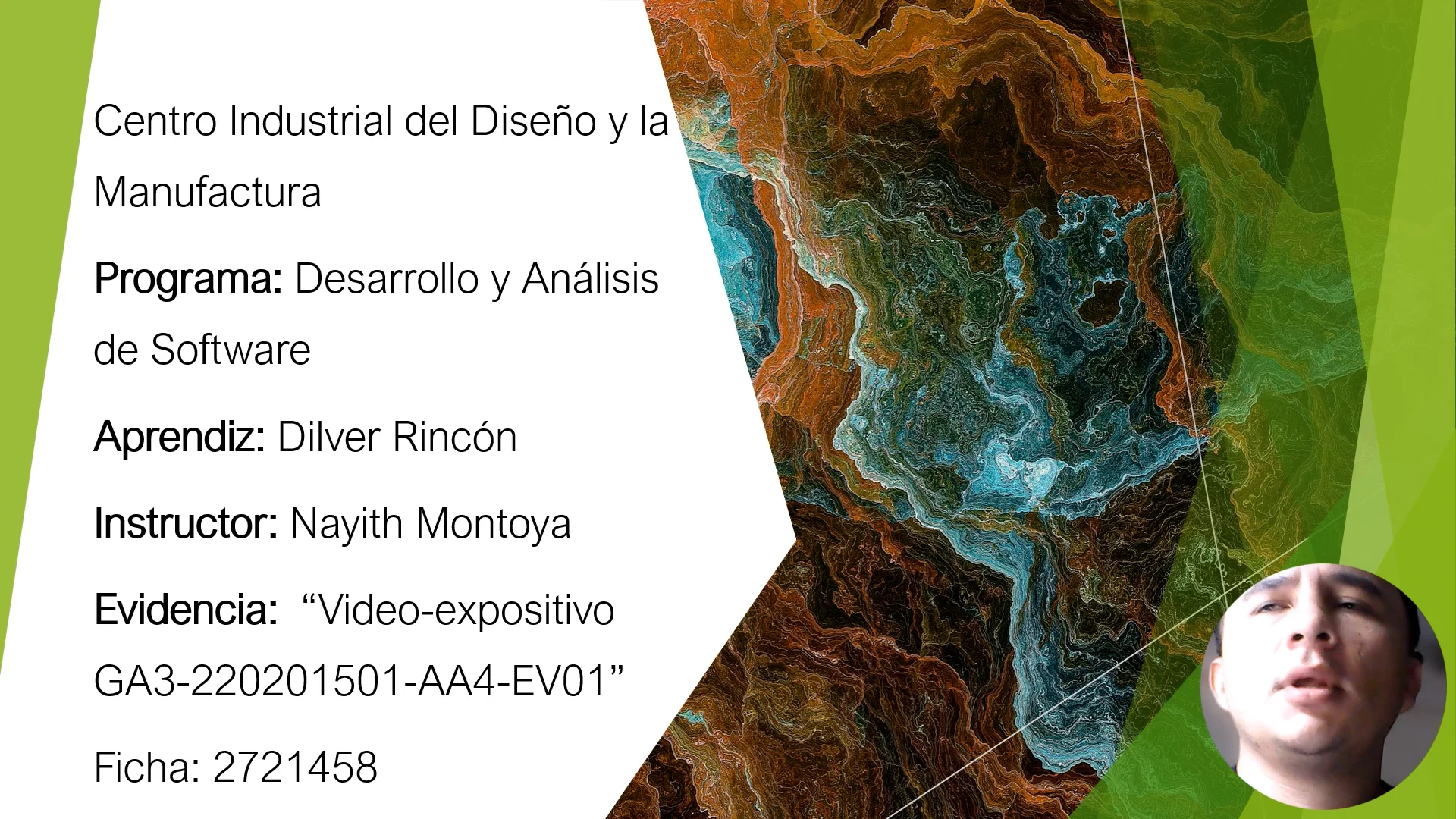 Video-expositivo sobre experimento de aplicación GA3-220201501-AA4-EV01