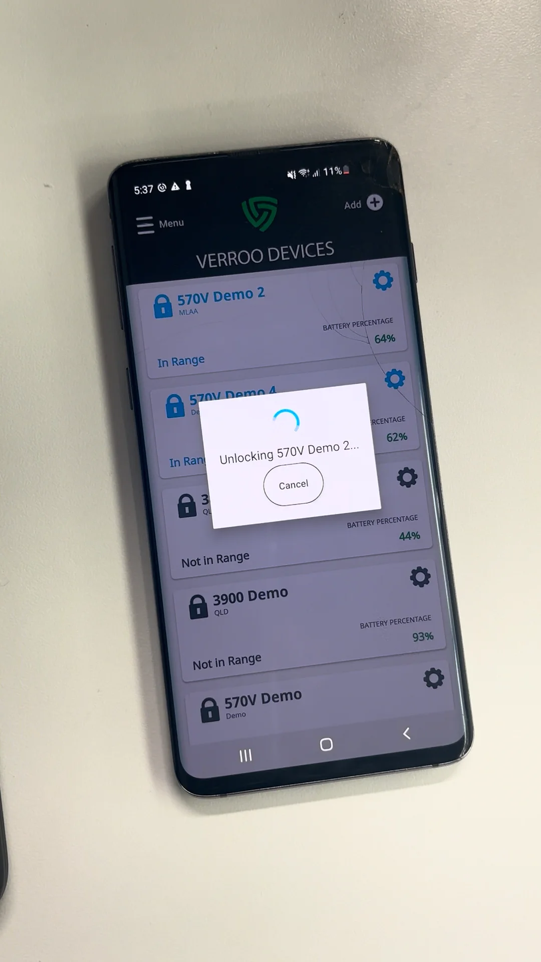 Galaxy S10 Model SM-G973F testing on Vimeo