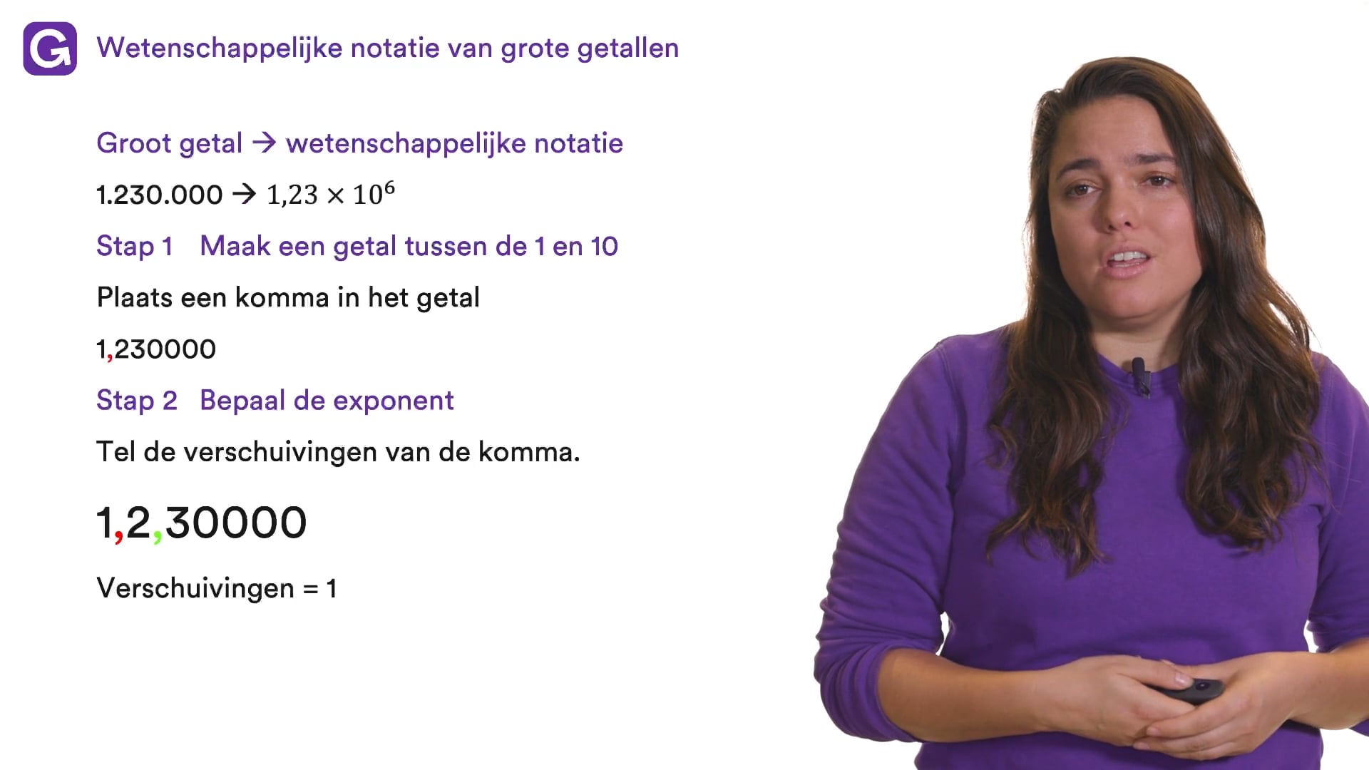 Wetenschappelijke notatie van grote getallen oefenen | StudyGo
