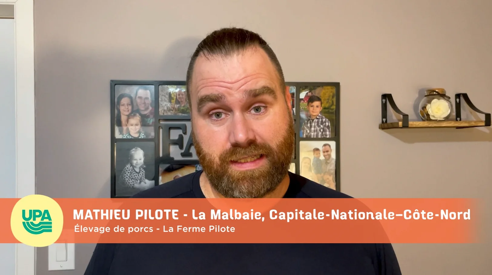 Mathieu Pilote, éleveur porcin on Vimeo