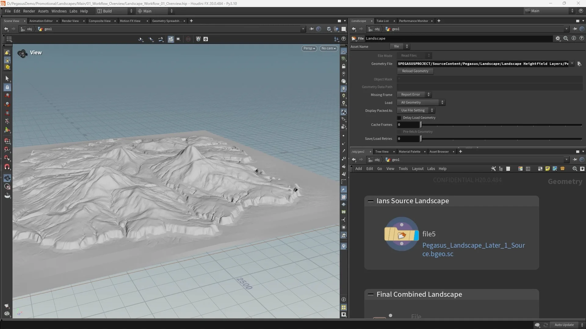 Project Pegasus | Landscape Workflow 2 | Pipeline Overview