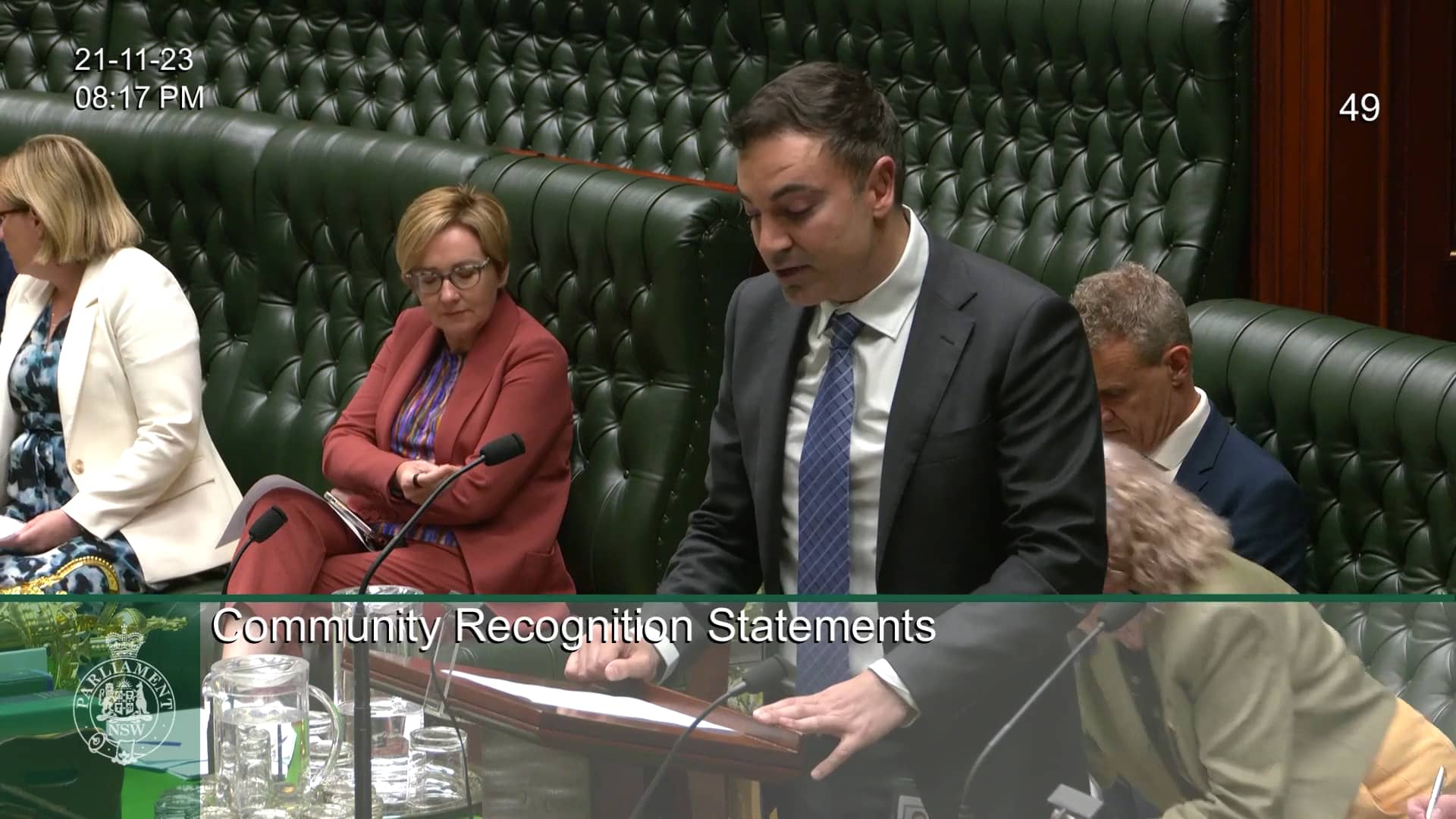 Dr David Saliba MP Community Recognition Statement - Karitane on Vimeo
