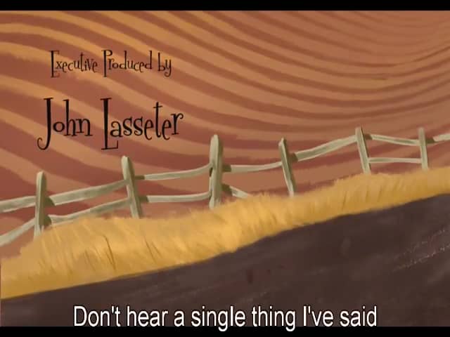 Bolt (2008) Ending credits I thought i lost you' with lyrics on Vimeo