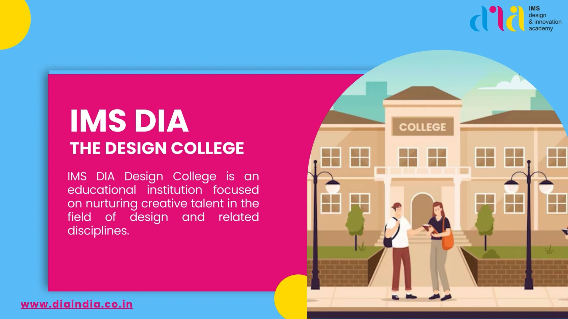 Looking for a design college in Noida | IMS DIA on Vimeo