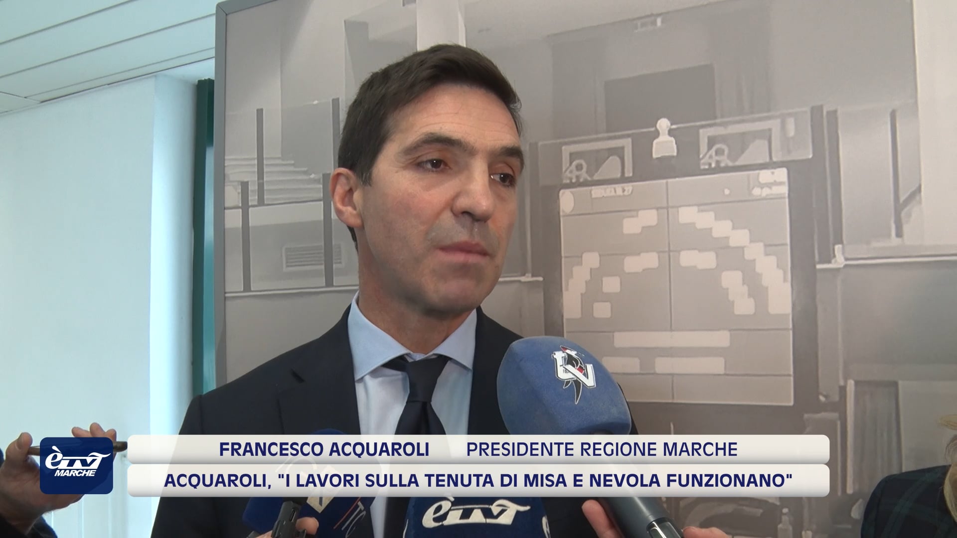 Acquaroli, "I lavori sulla tenuta di Misa e Nevola funzionano" - VIDEO ...