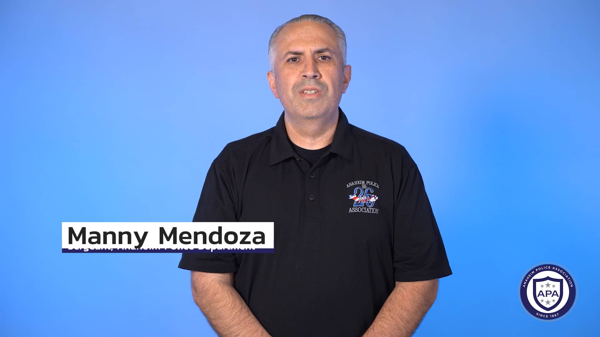 Sergeant Manny Mendoza on Vimeo