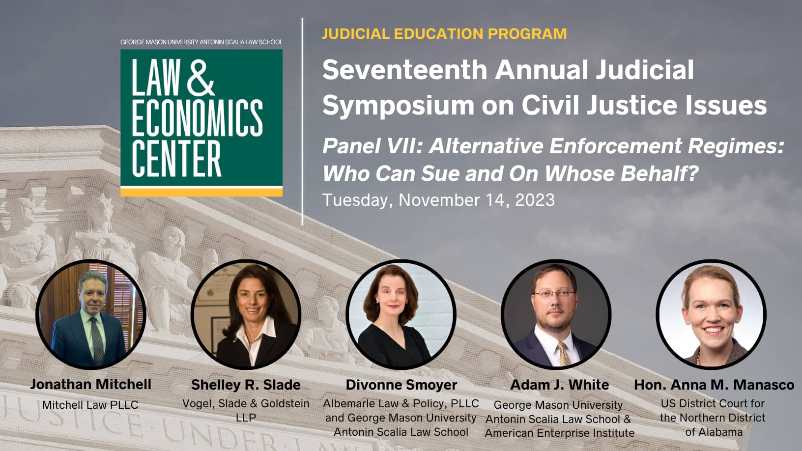 Alternative Enforcement Regimes: Who Can Sue and On Whose Behalf? on Vimeo
