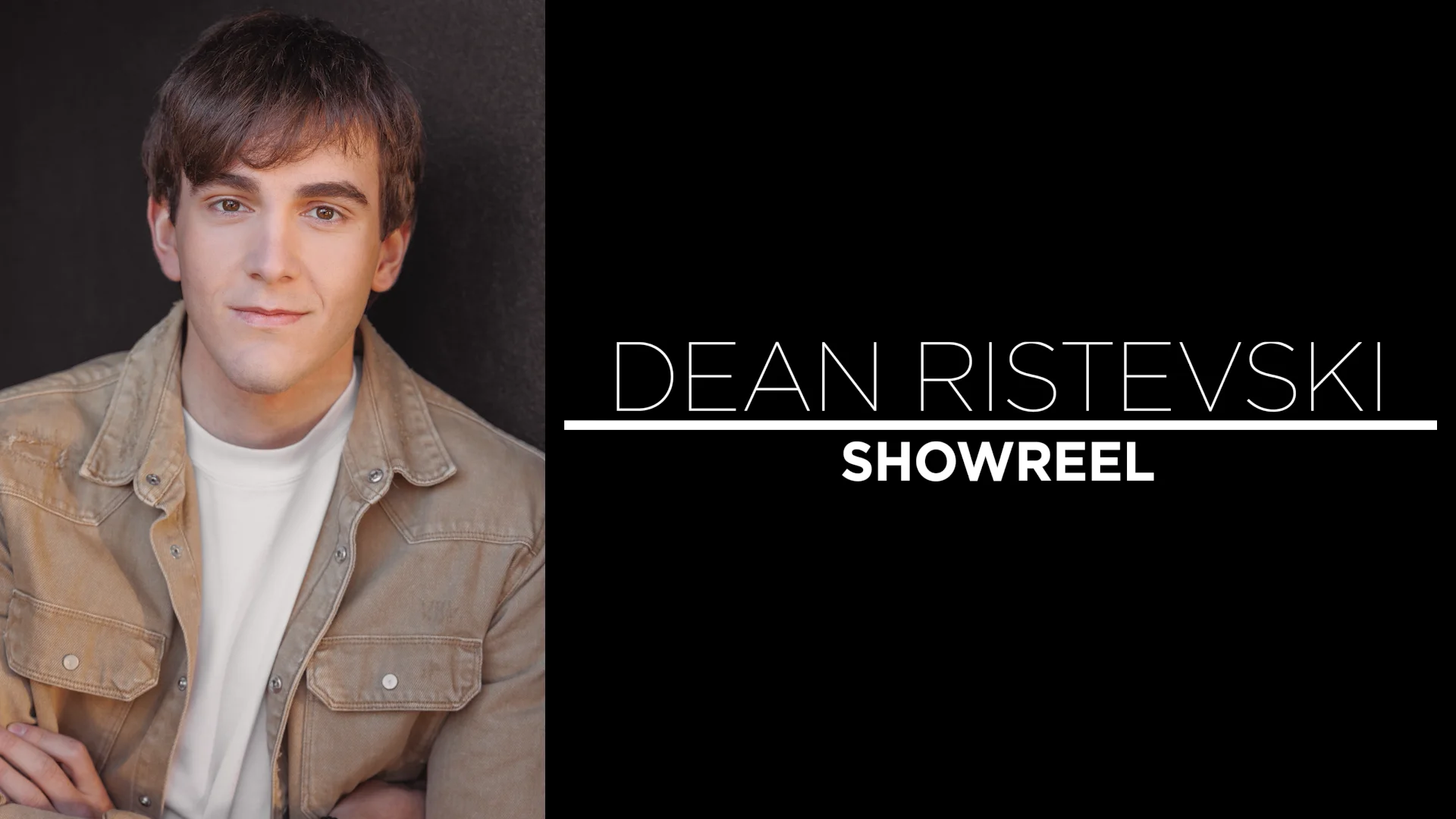 Dean Ristevski 2023 Showreel & Voice Reel on Vimeo