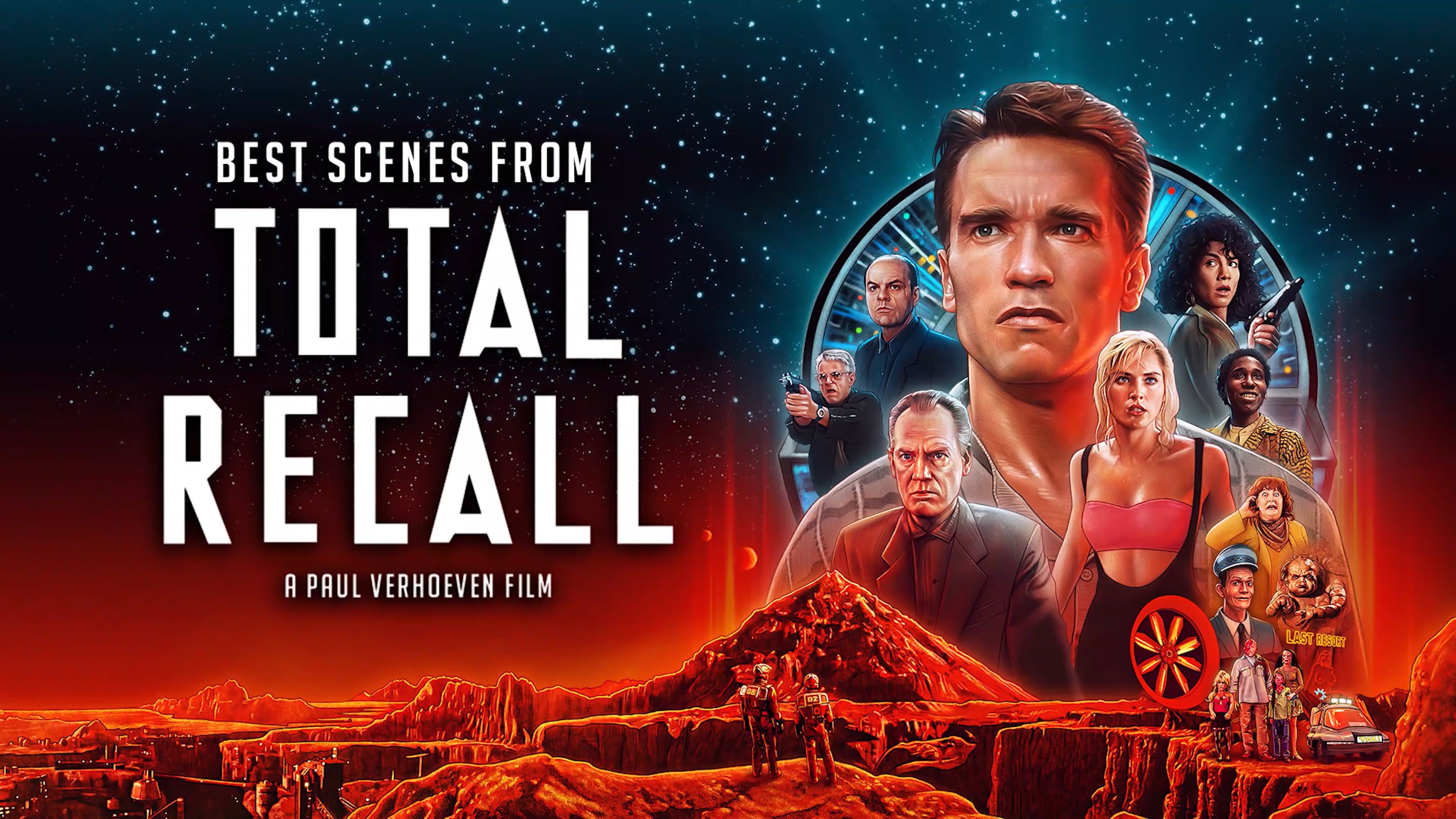 The Best Scenes From Total Recall _ Starring Arnold Schwarzenegger ...
