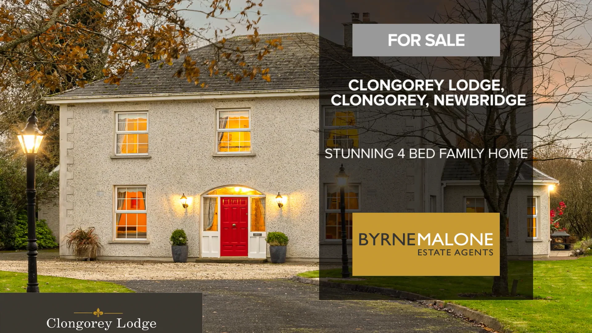 Clongorey Lodge, Newbridge on Vimeo