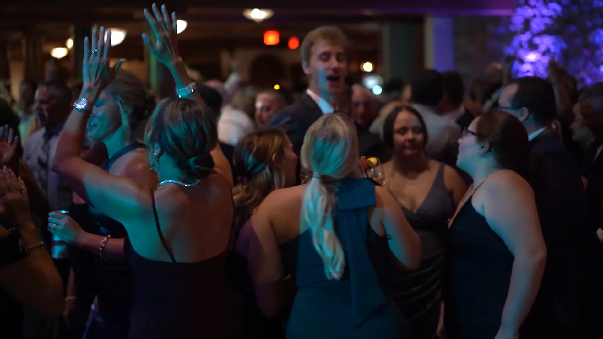 Amanda and Josh dancing