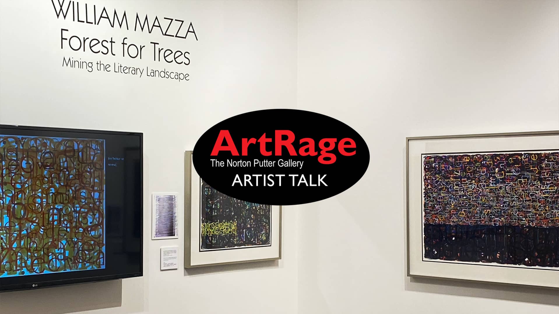 Wiliam Mazza Forest For Trees | ArtRage Artist Talk on Vimeo