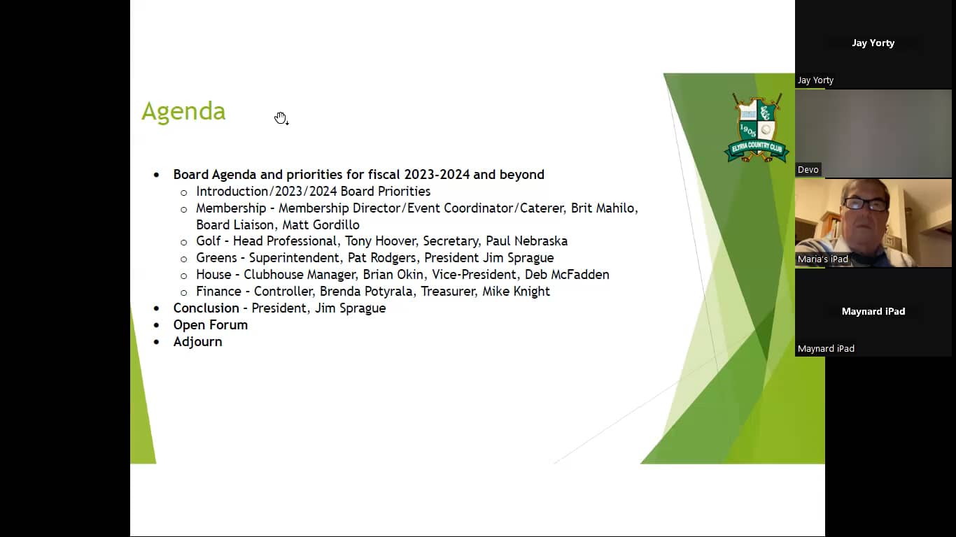 Elyria Country Club Townhall 10/29 on Vimeo