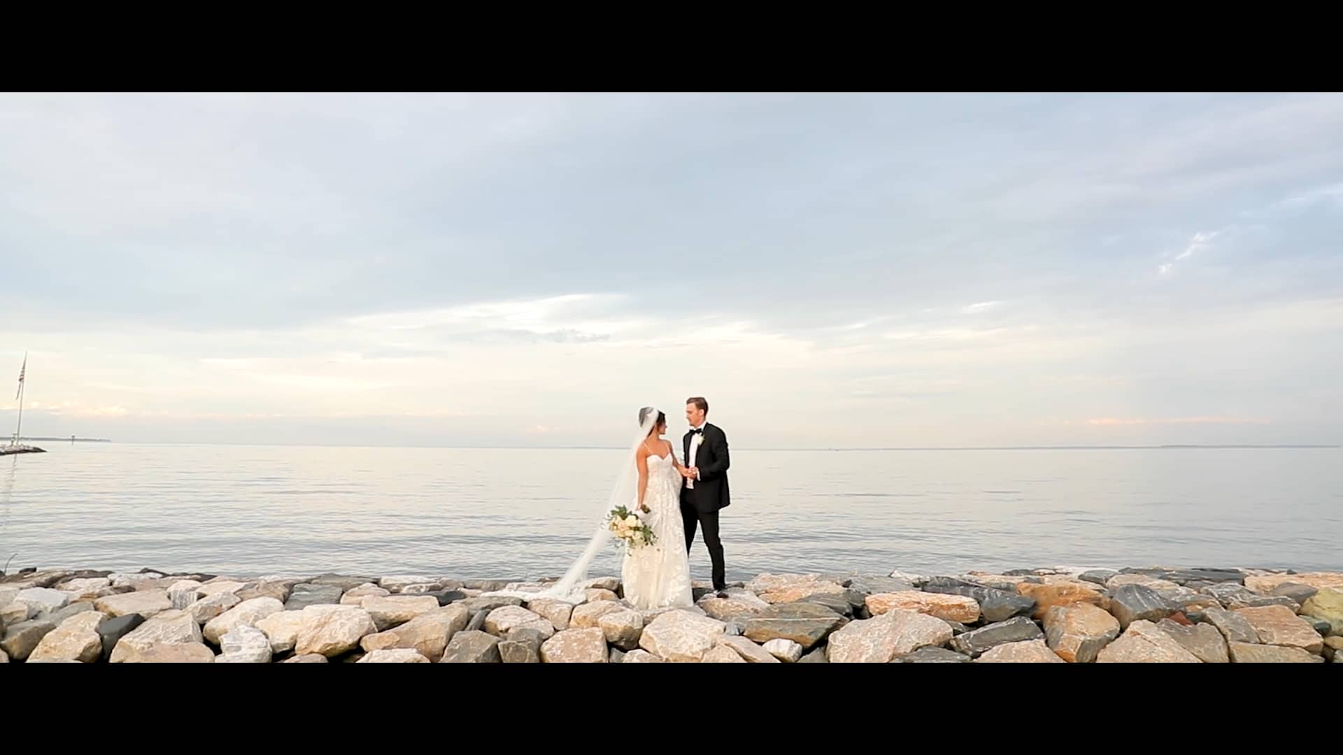 Kelly & Tim Wedding Highlights, Herrington on the Bay, North Beach ...