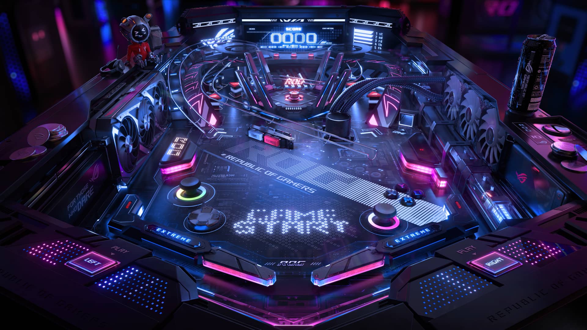 ROG Wallpaper Design｜Pinball Game on Vimeo