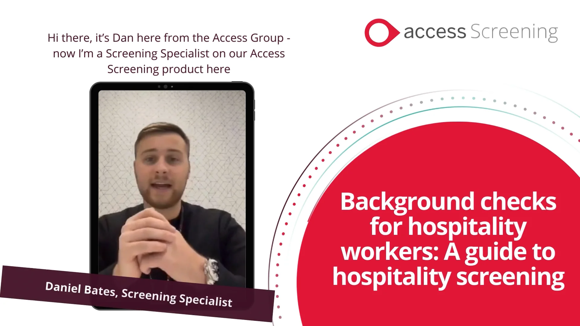 Background checks for hospitality workers 101: A guide to hospitality screening on Vimeo