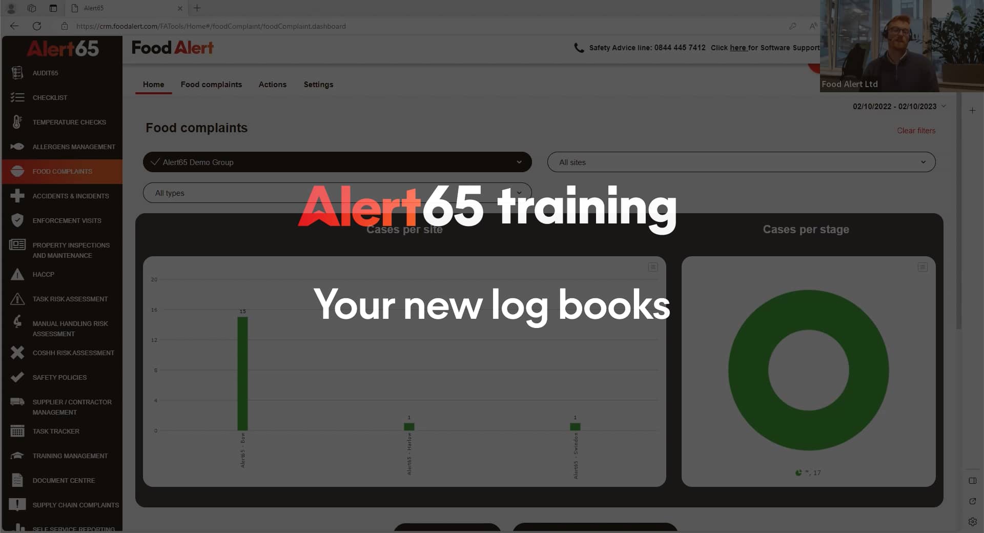 Alert65 webinar series | episode 3 - your new log books on Vimeo