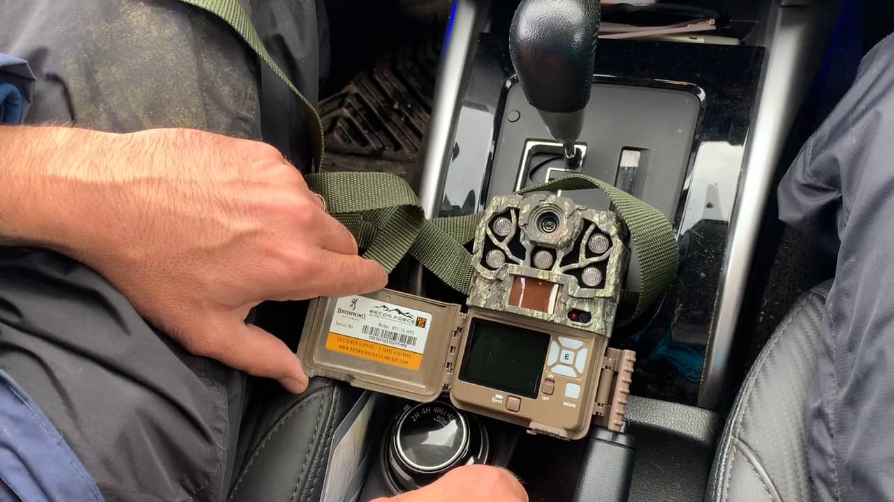 Camera trap set-up guidance on Vimeo