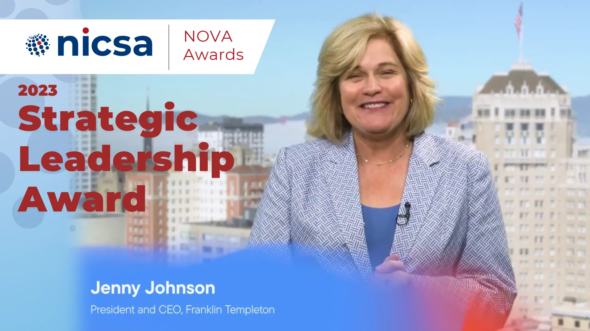 Jenny Johnson, President & CEO of Franklin Templeton | Nicsa Strategic ...