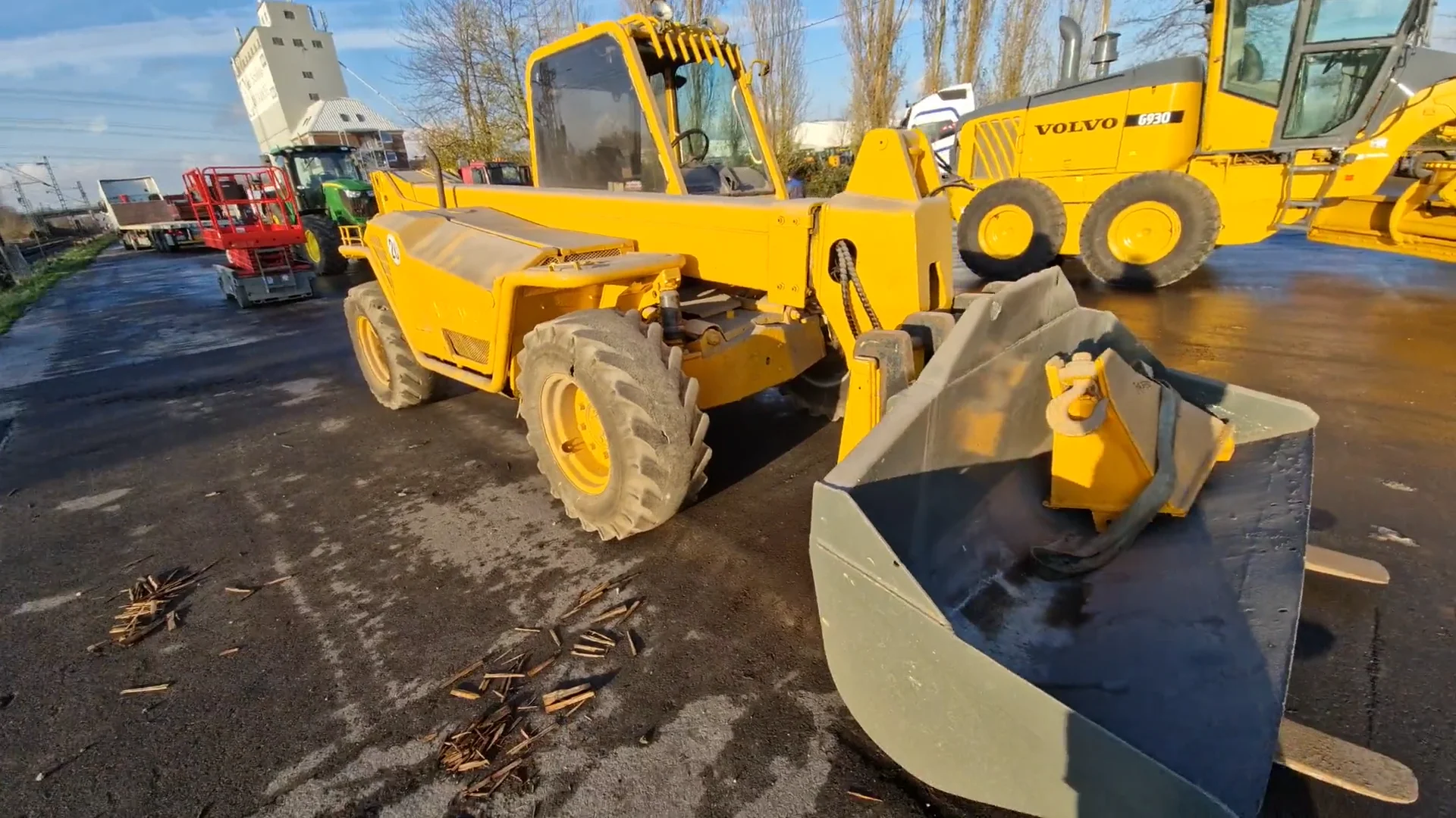 Merlo P60.13 Turbo Telehandler, Sway, Forks, Bucket, Jib - Dormagen ...