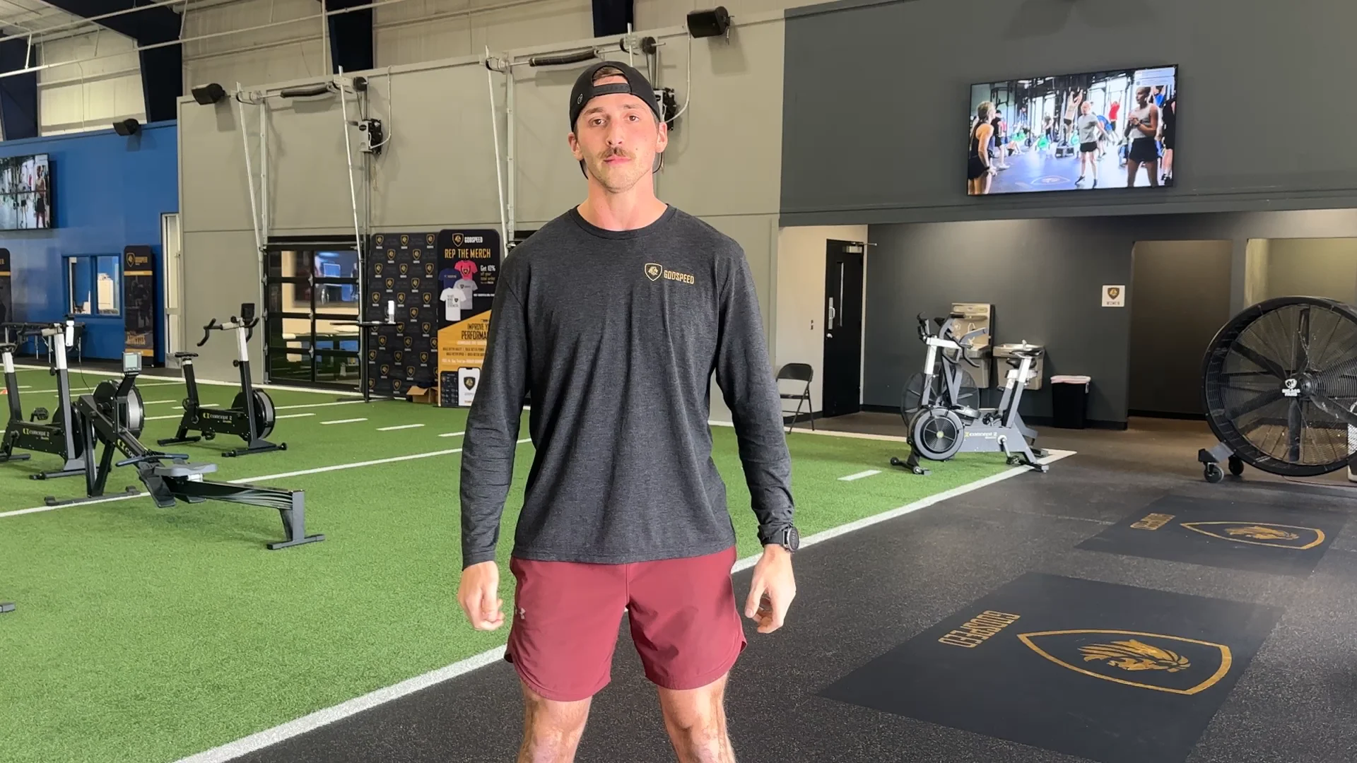 Calf Stretch - Push Up Position - Straight Leg on Vimeo