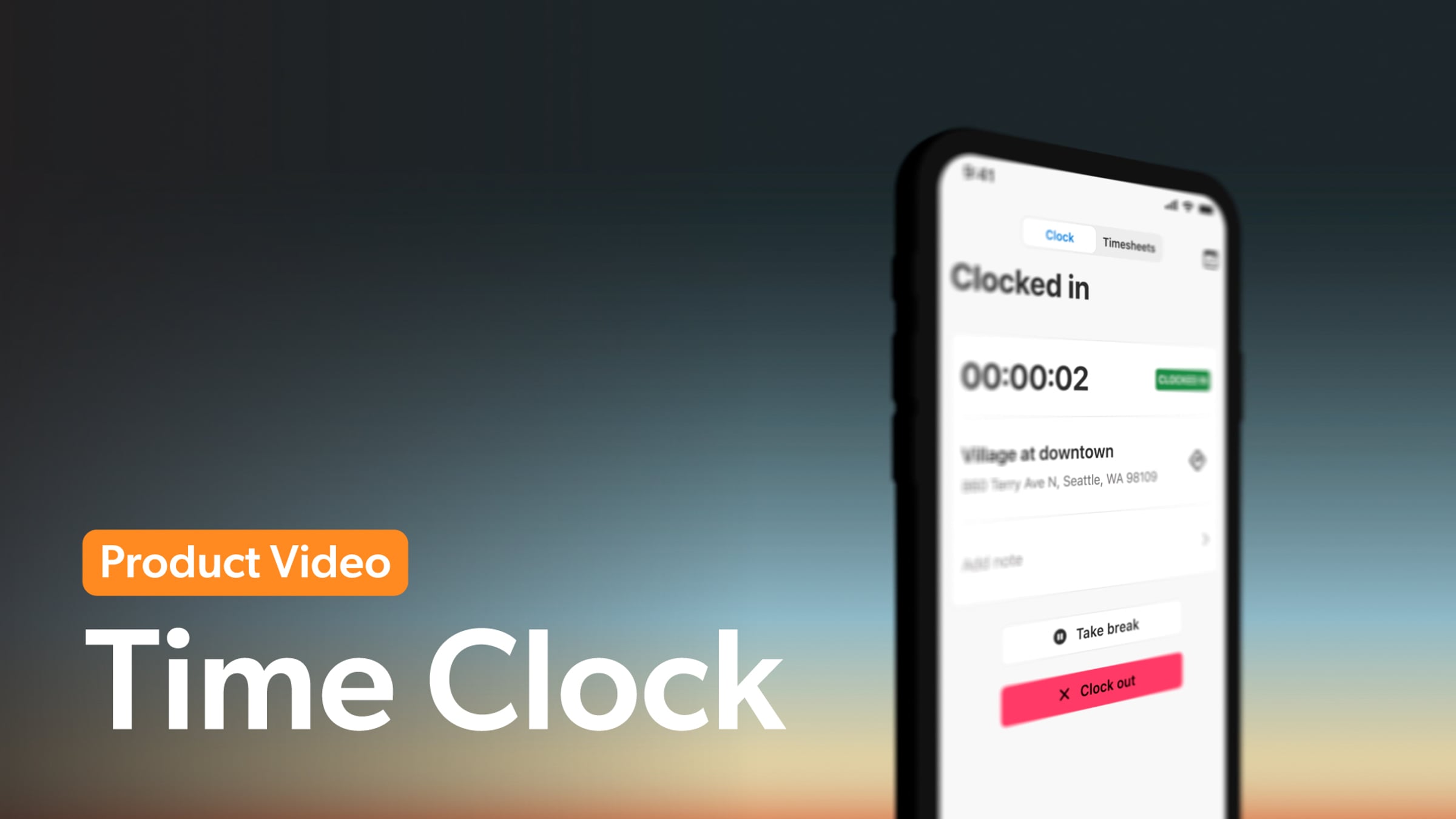 Raken's New Time Clock