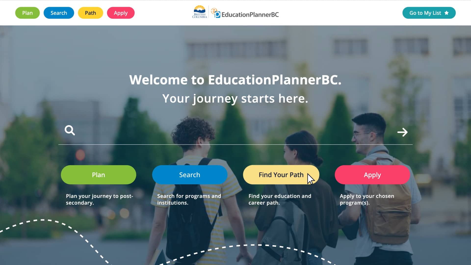 Find Your Path at EducationPlannerBC. on Vimeo