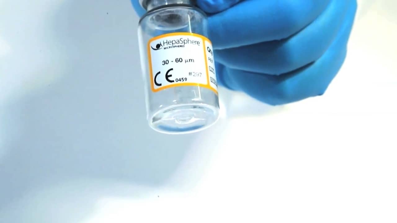 HepaSphere™ Microspheres: 50 mg Pre-Solubilized DOXO Preparation on Vimeo